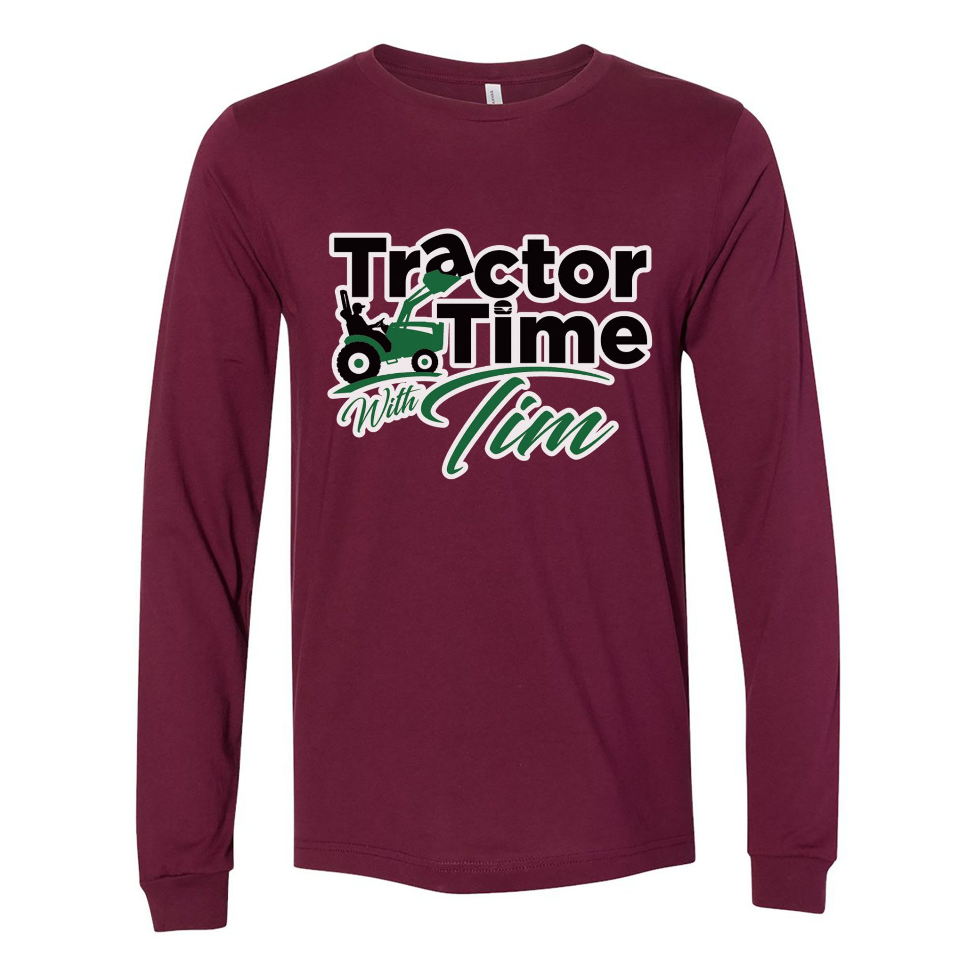 TTWT Long Sleeve Lightweight Unisex T-Shirt - Tractor Time With Tim