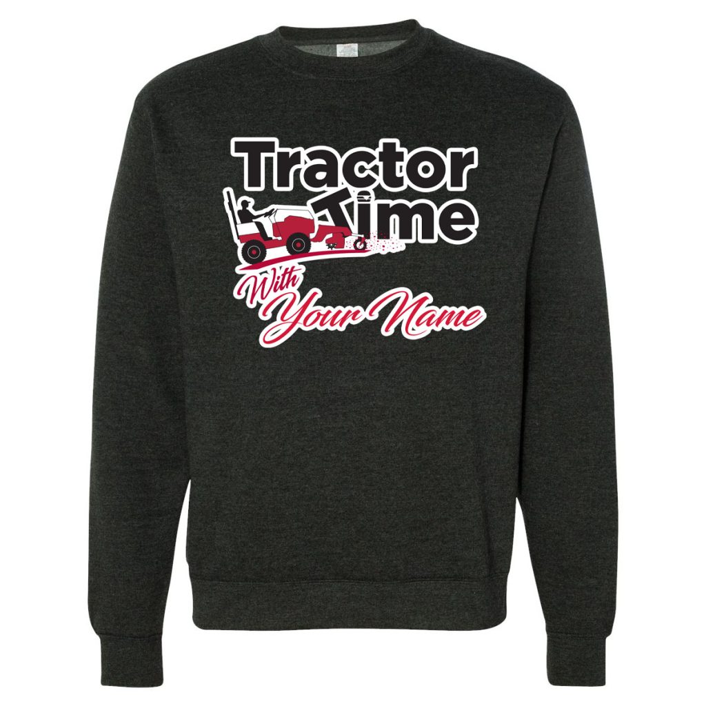 Custom Name TTWT Crewneck Sweatshirt - Tractor Time With Tim