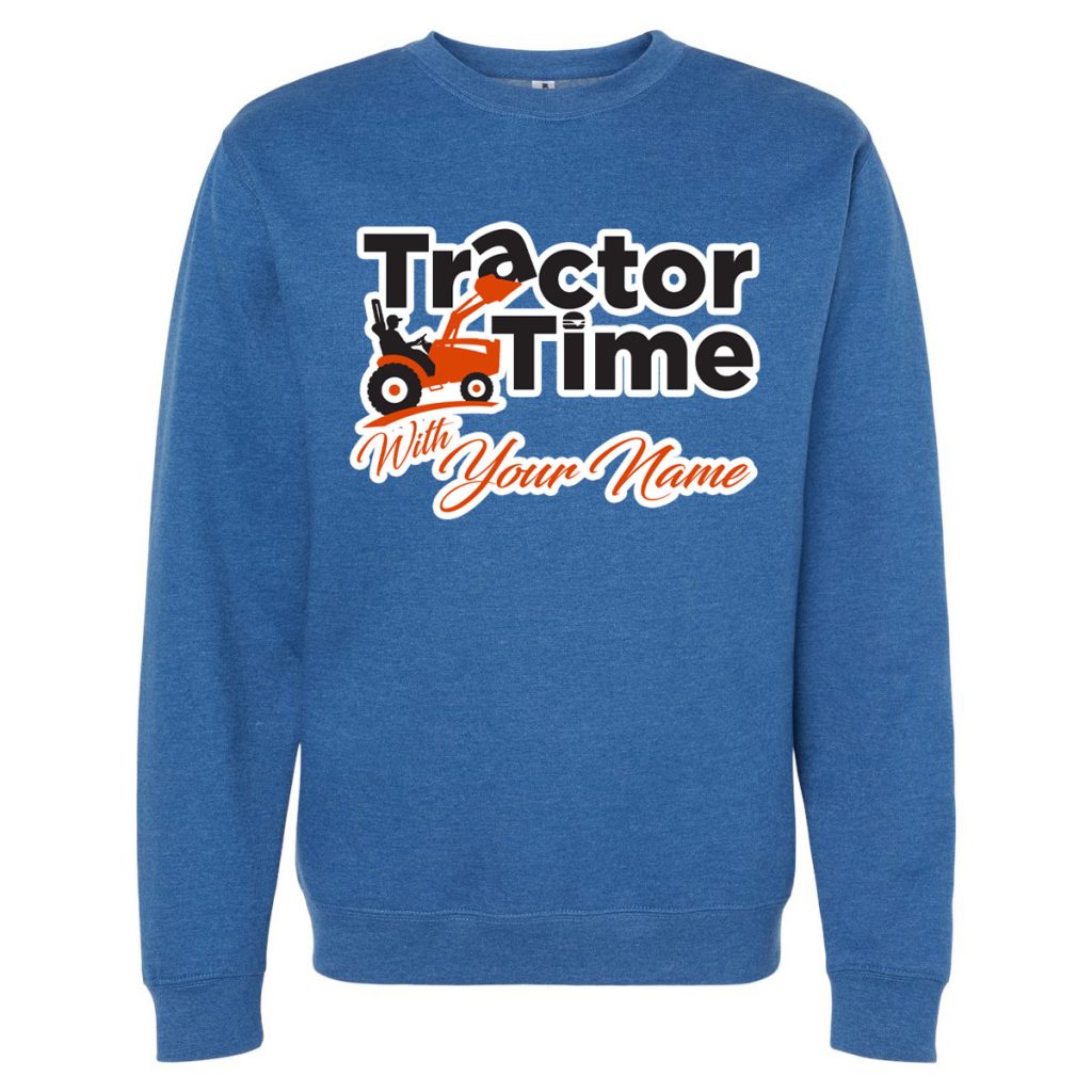 Custom Name TTWT Crewneck Sweatshirt - Tractor Time With Tim