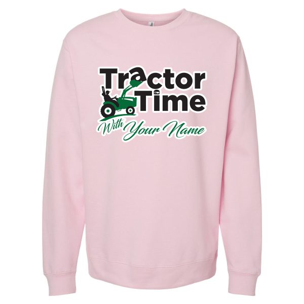 Custom Name TTWT Crewneck Sweatshirt - Tractor Time With Tim